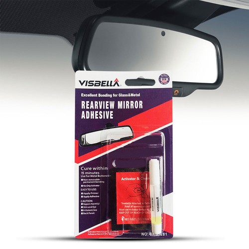 REAR VIEW MIRROR ADHESIVE GLUE CAR UTE 4WD SUV BIKE TRUCK SEMI DUALCAB ...