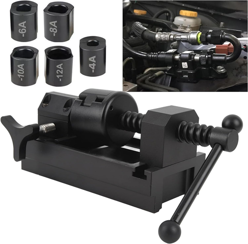 AN4-AN12 Fuel Line Fittings Installation Tool Fuel Hose Repair Tool Kit ...
