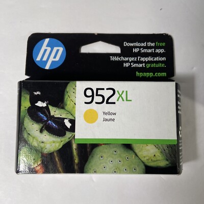 GENUINE HP 952XL YELLOW INK L0S67AN OFFICEJET PRO 8710 8720 8730 SEALED ...