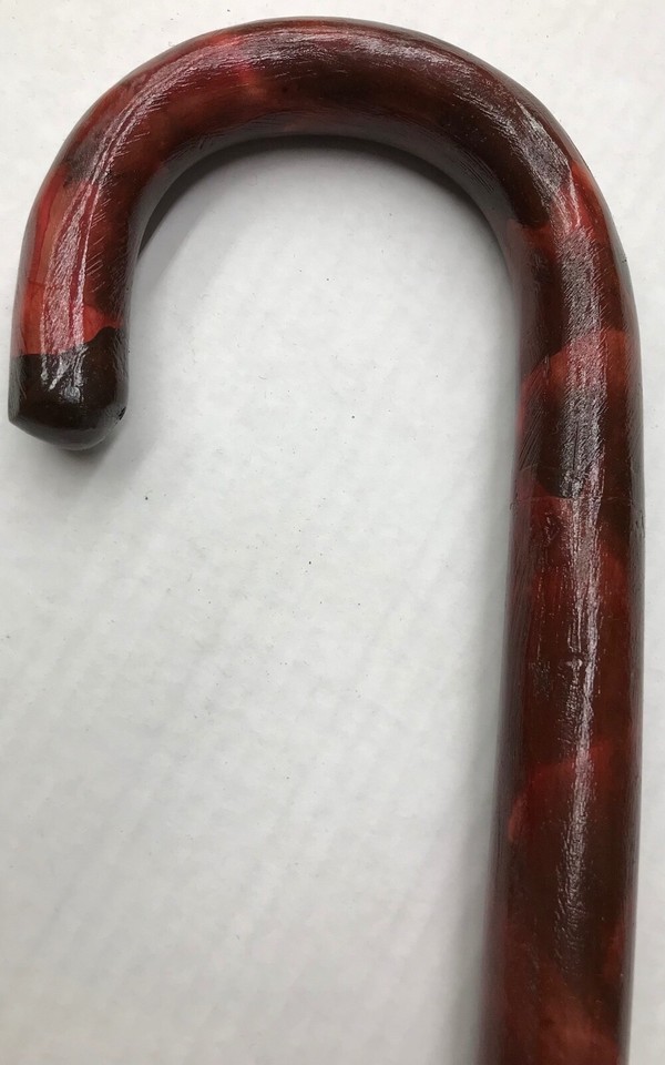 NEW Handmade Wooden Cane Walking Stick Mexican Aztec Made in Mexico | eBay