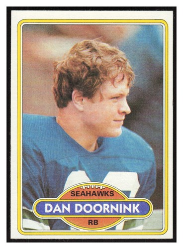 1980 Topps #257 Dan Doornink - Seattle Seahawks | eBay