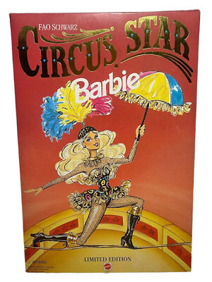 BARBIE FAO SCHWARZ CIRCUS STAR BARBIE 1994 #13257 box | eBay
