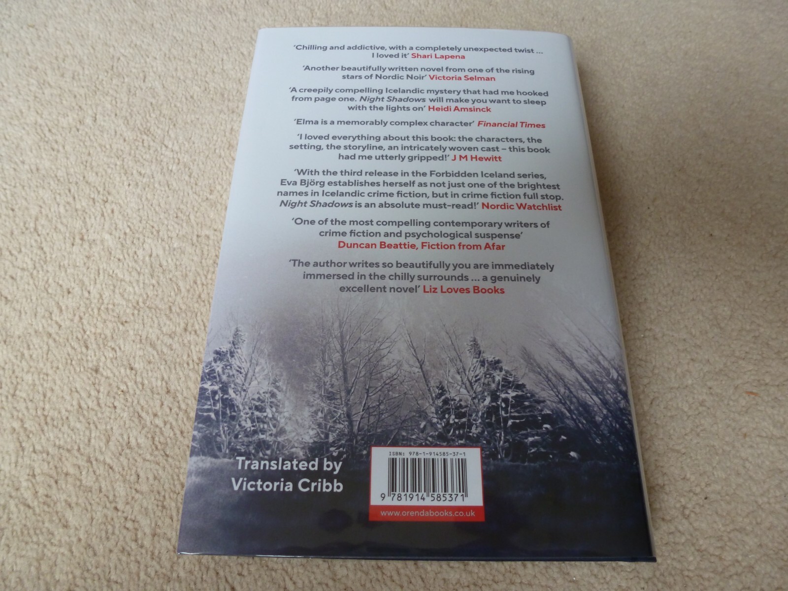 Night Shadows - Eva Bjorg Aegisdottir - NEW Signed Numbered UK HB (Goldsboro) | eBay