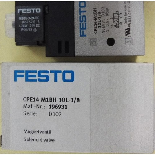 1PC Festo CPE14-M1BH-3OL-1/8 196931 Solenoid Valve New Free Shipping | eBay