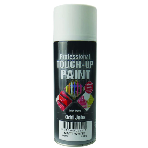 Odd Jobs Matt White Enamel Spray Paint 250gm OJ207 | eBay