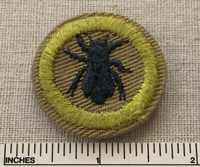 Vintage BEE KEEPING Boy Scouts of America MERIT BADGE PATCH BSA ...
