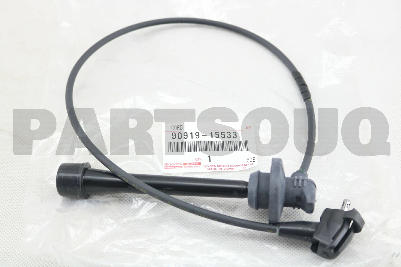 9091915533 Genuine Toyota CORD, SPARK PLUG RESISTIVE, NO.4 90919-15533 ...