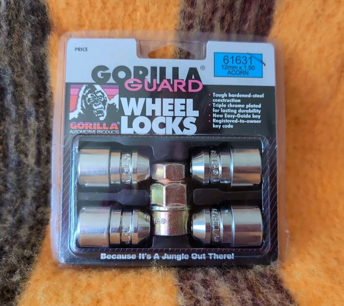 Gorilla Guard Wheel Locks, 12mm x 1.50 Thread, Bulge Acorn, Chrome ...