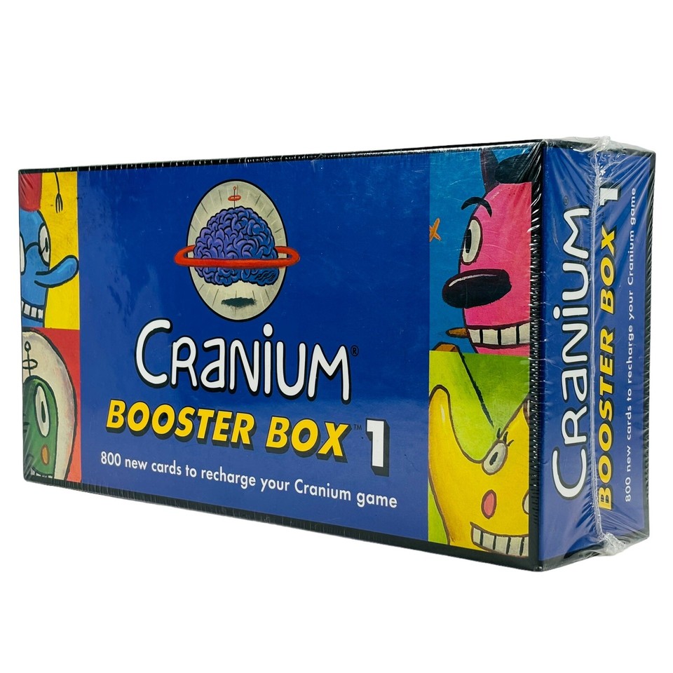 Cranium Booster Box 1 Board Game - 800 Cards Family Activity Party ...