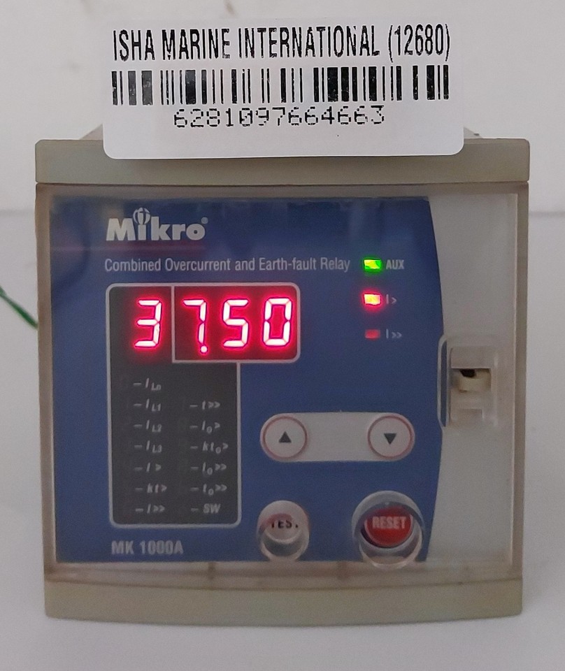 Relais Combiné De Surcharge Et De Défaut À La Terre Mikro MK1000A | eBay
