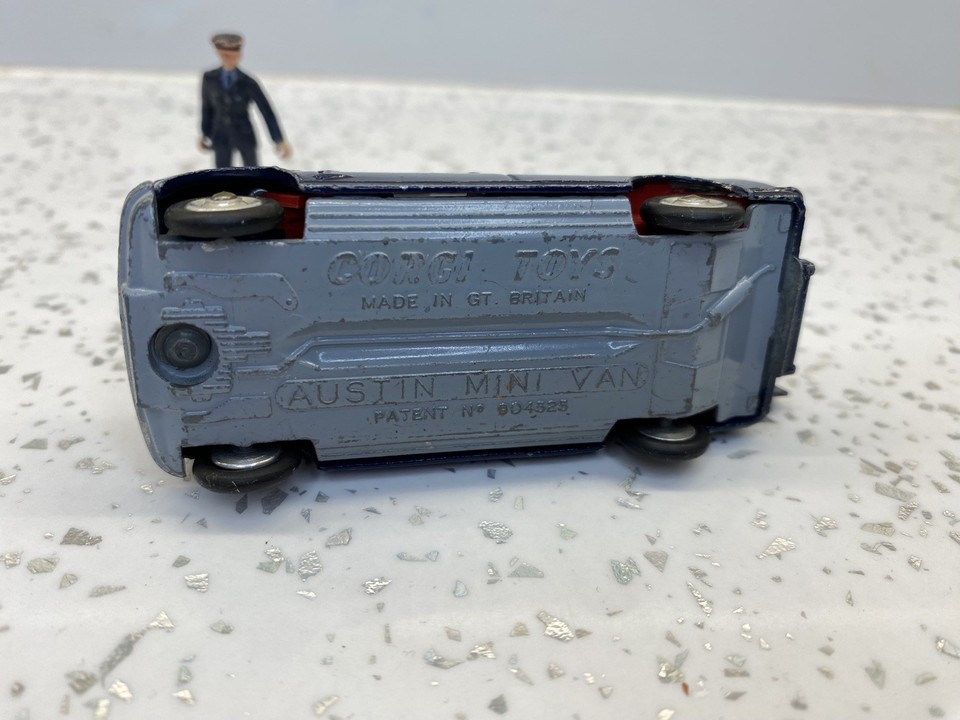 Corgi 448 BMC Austin Mini Police Van and figure | eBay UK