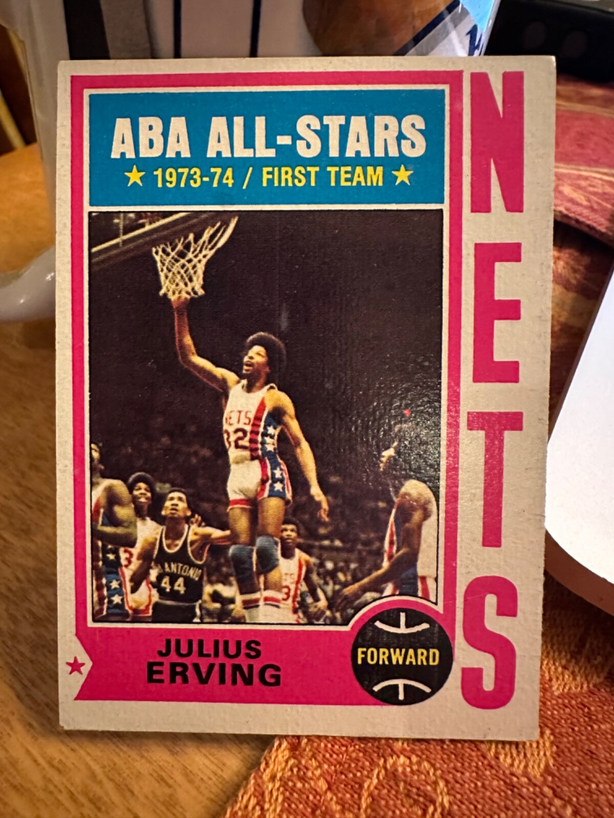 1974-75 Topps Basketball - #200 Julius Erving ABA ALL STARS NETS 1ST ...
