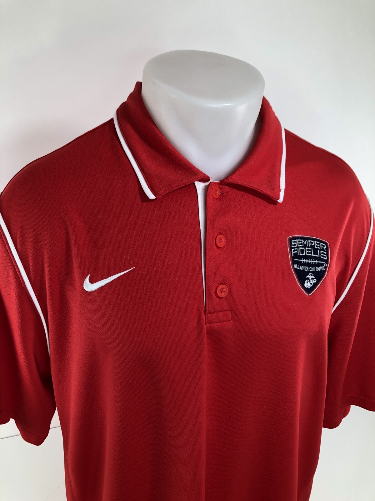 Rare SEMPER FIDELIS - USMC MARINES Embroidered NIKE A… - Gem