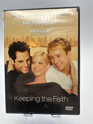 Keeping the Faith (DVD, 2000) Ben Stiller, Jenna Elfman, Edward Norton ...
