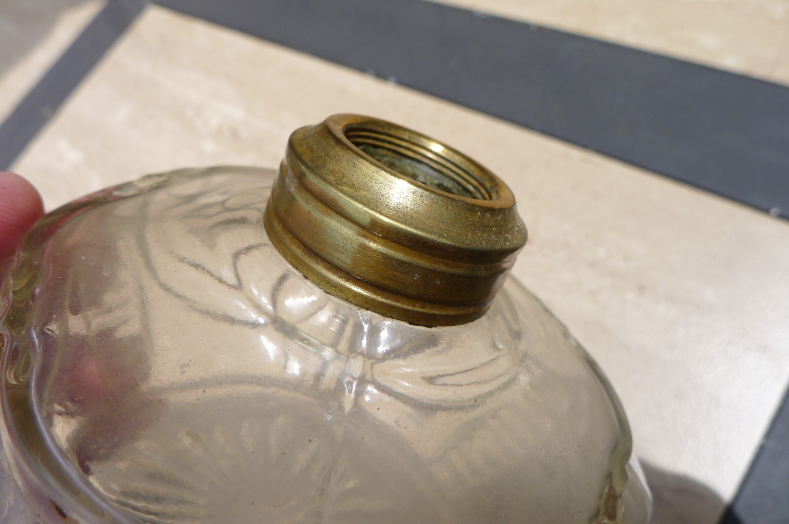 ANTIQUE FINGER OIL LAMP | eBay