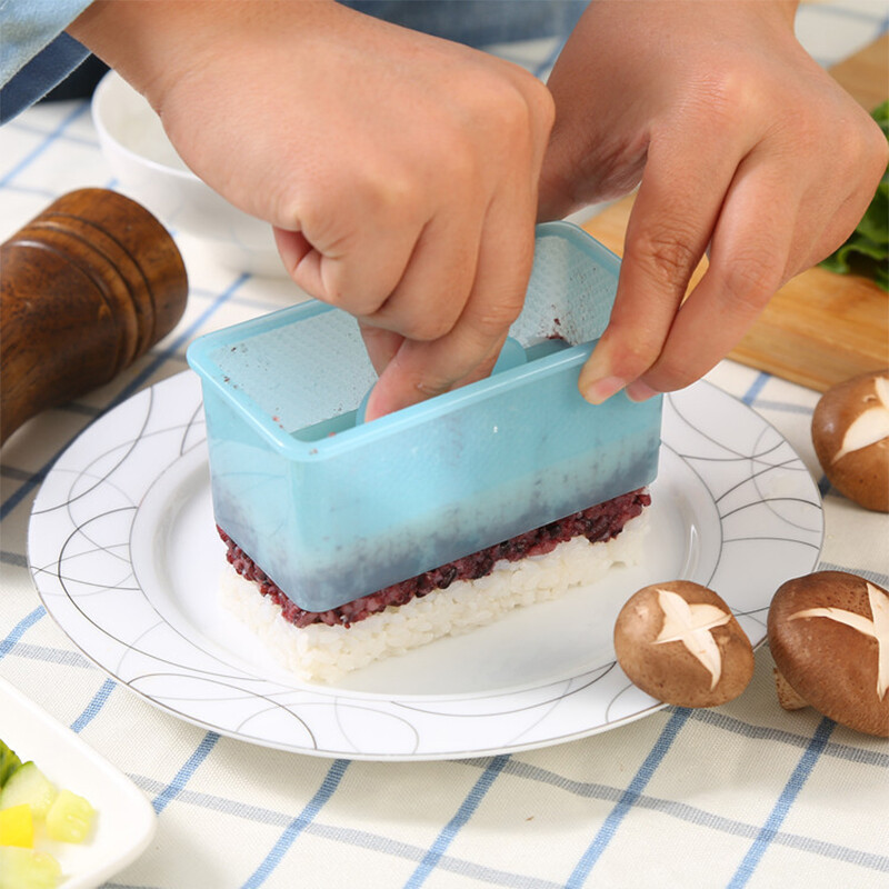 No Stick Musubi Maker Press With Small Rice Paddle, Sushi Making Kit ...