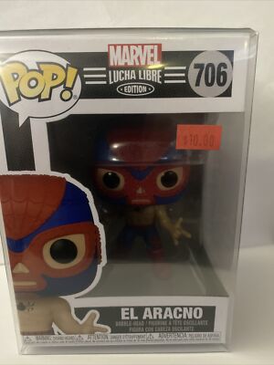 El Aracno Funko Pop 706 Marvel Vinyl Figure NEW IN BOX With Eco Tek ...