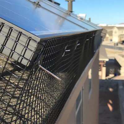 Solar Panel Bird Wire Mesh Guard Kit Proofing Pigeons Pest Clips Net ...