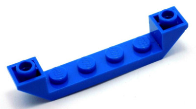 10 LEGO Blue Slope 1 x 6 Double Inverted with Open Center (52501) - 10 ...