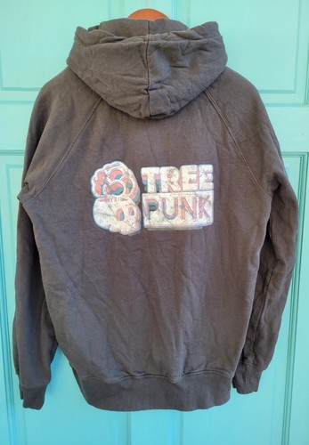 Continential Clothing Co,Tree Punk Men's Black Hoodie L, Organic Cotton ...