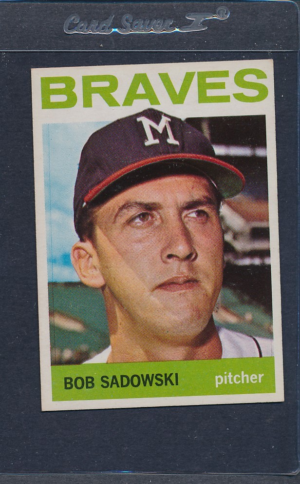 1964 Topps #271 Bob Sadowski Braves EX/MT *5905 | eBay