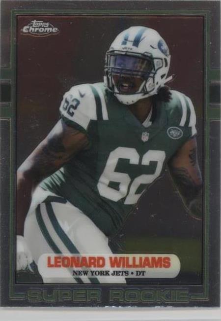 2015 Topps Chrome Mini - 1989 Football Leonard Williams #89-LW (RC) for ...