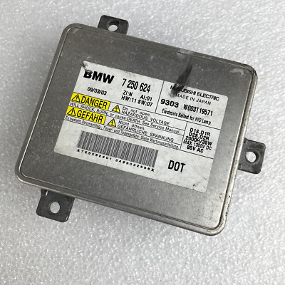 BMW XENON HEADLIGHT BALLAST HEADLAMP CONTROL MODULE COMPUTER ECU ...