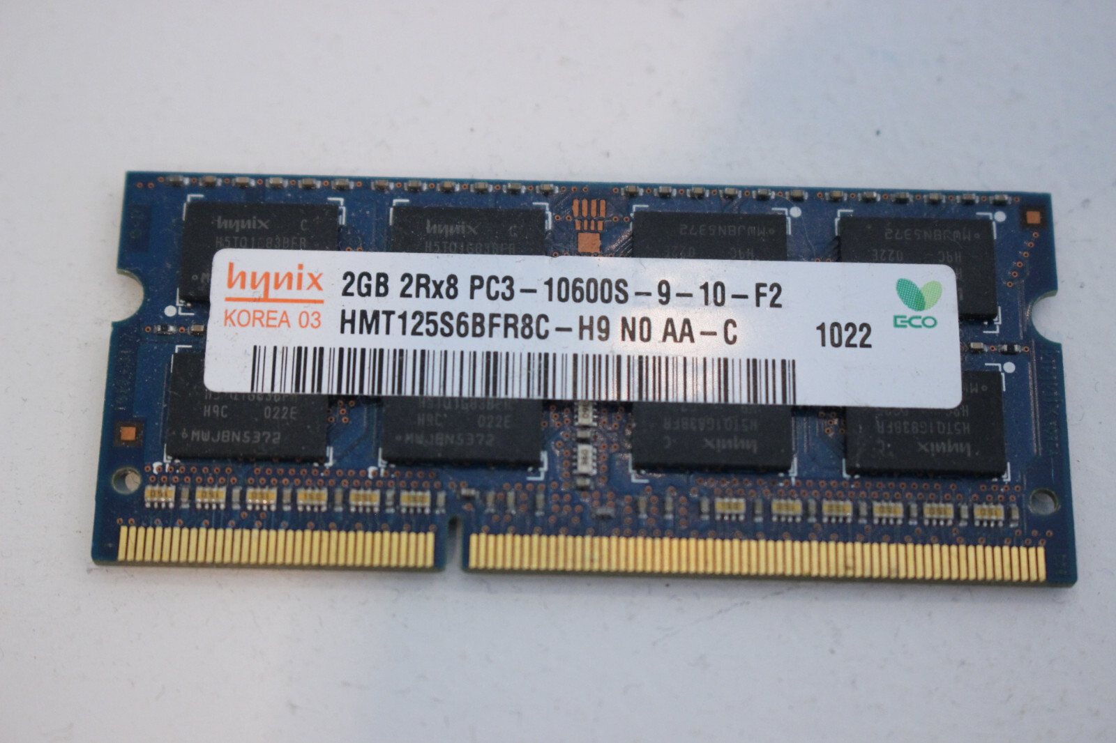 Hynix 2 GB 2Rx8 SO-DIMM 1333 MHz DDR3 SDRAM Memory RAM (HMT125S6BFR8C ...