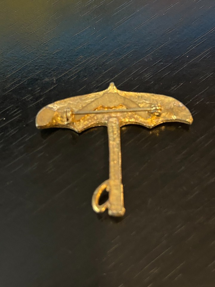 Vintage Collectible Umbrella Metal Pin Back Lapel Pin Hat Pin | eBay