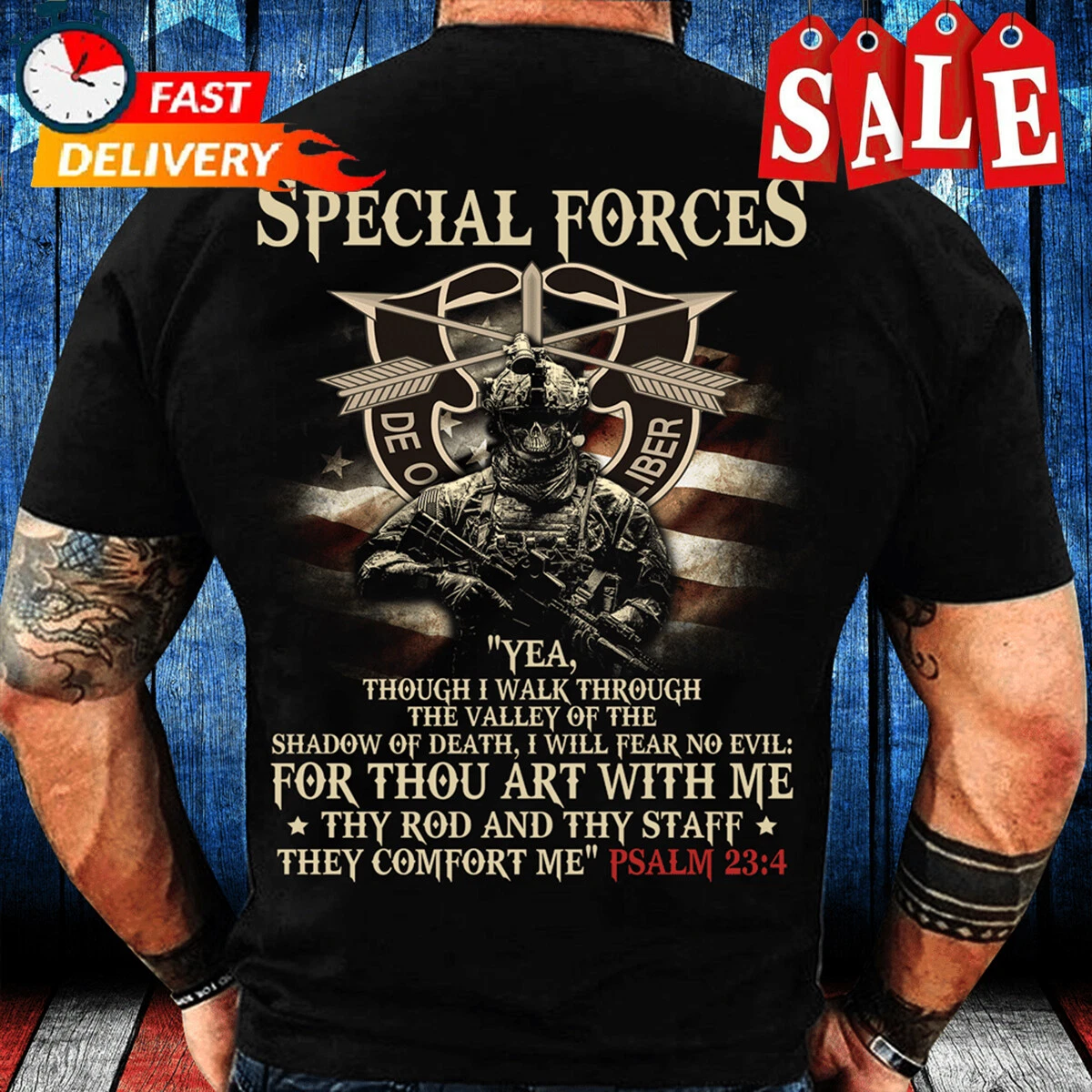 Psalm 23:4 Military