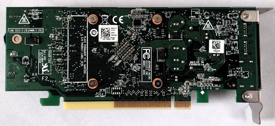 Dell AMD Radeon RX 640 4GB GDDR5 - SFF Video Graphics Card - 06044M | eBay