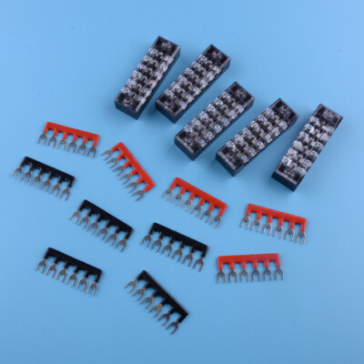 5 Set Bus Bar Power Distribution Block 12 Positions Terminal Bus Bar ...