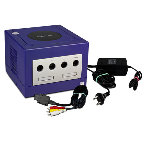 Console Gamecube en Violet + Tous les Câbles + Original Contrôleur 45496370008 | eBay