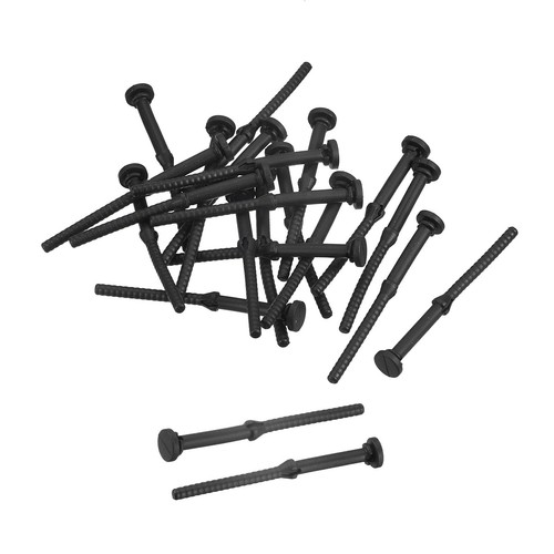 7.7mm x 54.7mm Silicone Case Fan Mount Screws Pin Rivet Reduce ...