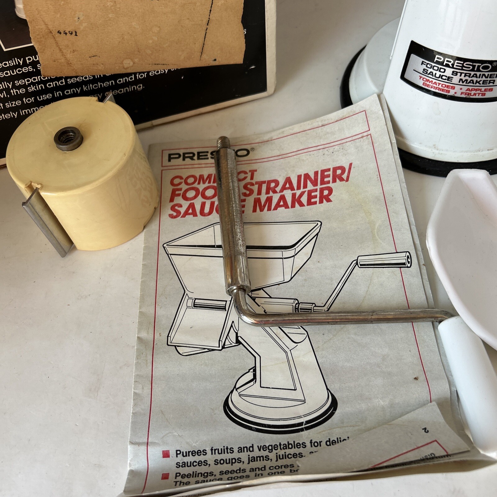 Vintage Presto Food Strainer and Sauce Maker 02600 for sale online | eBay