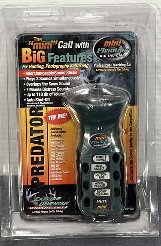 Extreme Dimension Mini Phantom Digital Wild Life Call Model MP-602 New | eBay