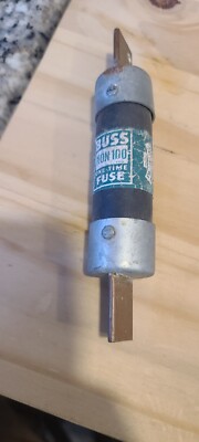 BUSS NON100 NON-100 100 amp 250 volt One time fuse Good Used | eBay