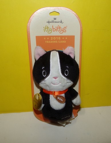 Hallmark Itty Bittys Kitten Bowl 2016 Bandit Cat Plush Trading Card NEW | eBay