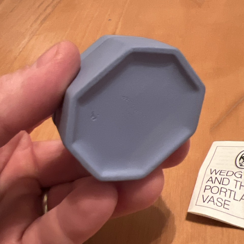 Wedgwood Portland Blue Ring Trinket Box New Old Stock | eBay UK