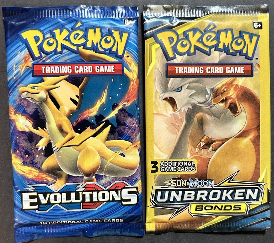 Pokemon - Evolutions Booster Pack (1) +BONUS 3-Card Pack (Random Arts ...