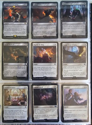 MTG Universe LOTR Set of 70 Instant Cards (mix of commander deck ...