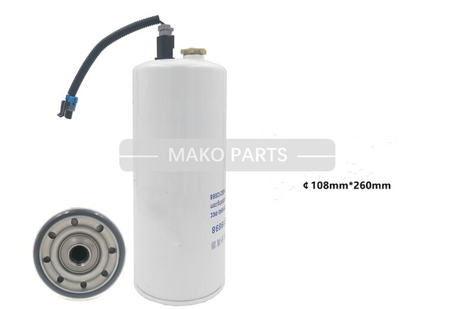 FIT Cummins Fuel Water Separator FS36260 4327370 with socket | eBay