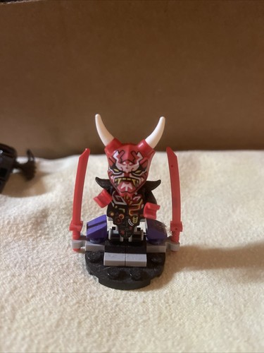 Lego Ninjago Mr E Oni Mask Of Vengeance Minifigure With Stand/mannequin ...