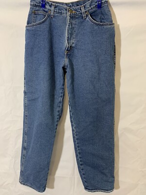 Vintage VF Jeanswear Womens High Waist Fleece Lined Mom Jeans 9/10x28 ...