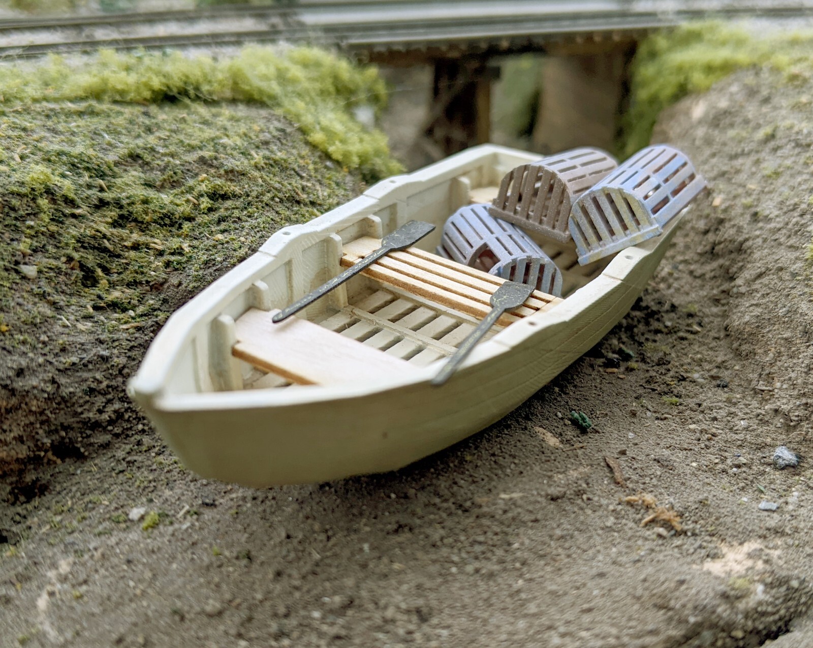 PNWM - 1:48 - O Scale/On3/On30/On2 - Lobstering Rowboat Kit (Resin ...