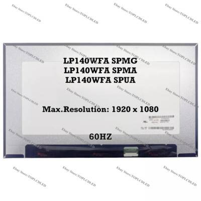 LP140WFA SPMG LP140WFA SPMA LP140WFA SPUA Screen LCD Panel Matrix ...