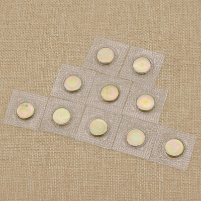 10 Pcs DIY Invisible Metal Magnetic Buttons Clothing Accessories Round ...