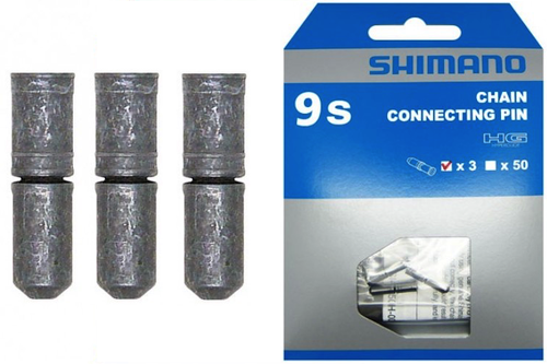 3x Shimano 9-Spd Chain Connecting Joining Pins Road/MTB CN-HG53 HG93 6 ...