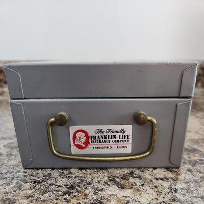 Vintage Franklin Life Insurance Company Springfield Illinois Metal ...