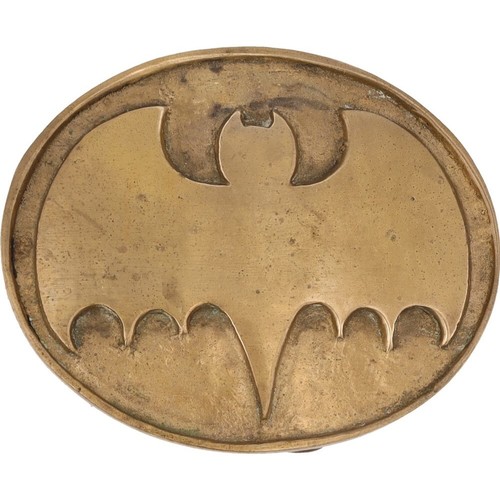 Brass Batman Bat Superhero Rare Dc Comic Book Movie 1970s Vintage Belt ...